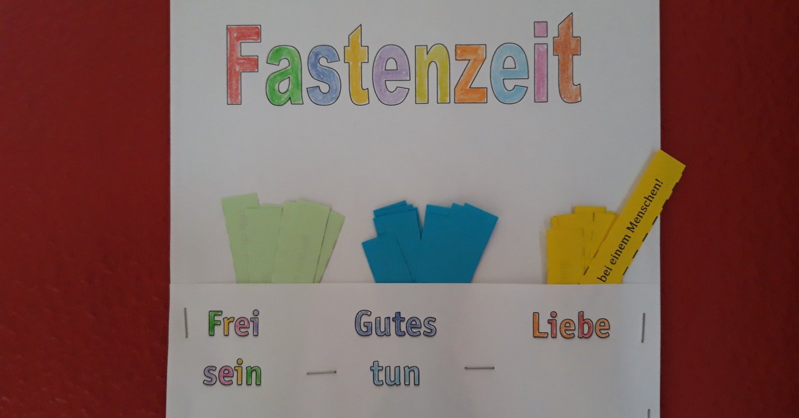 Fastenzeitkalender für Kinder